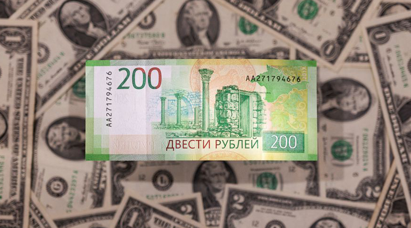 Russian rouble eases towards 62 vs dollar, stocks extend fall ...